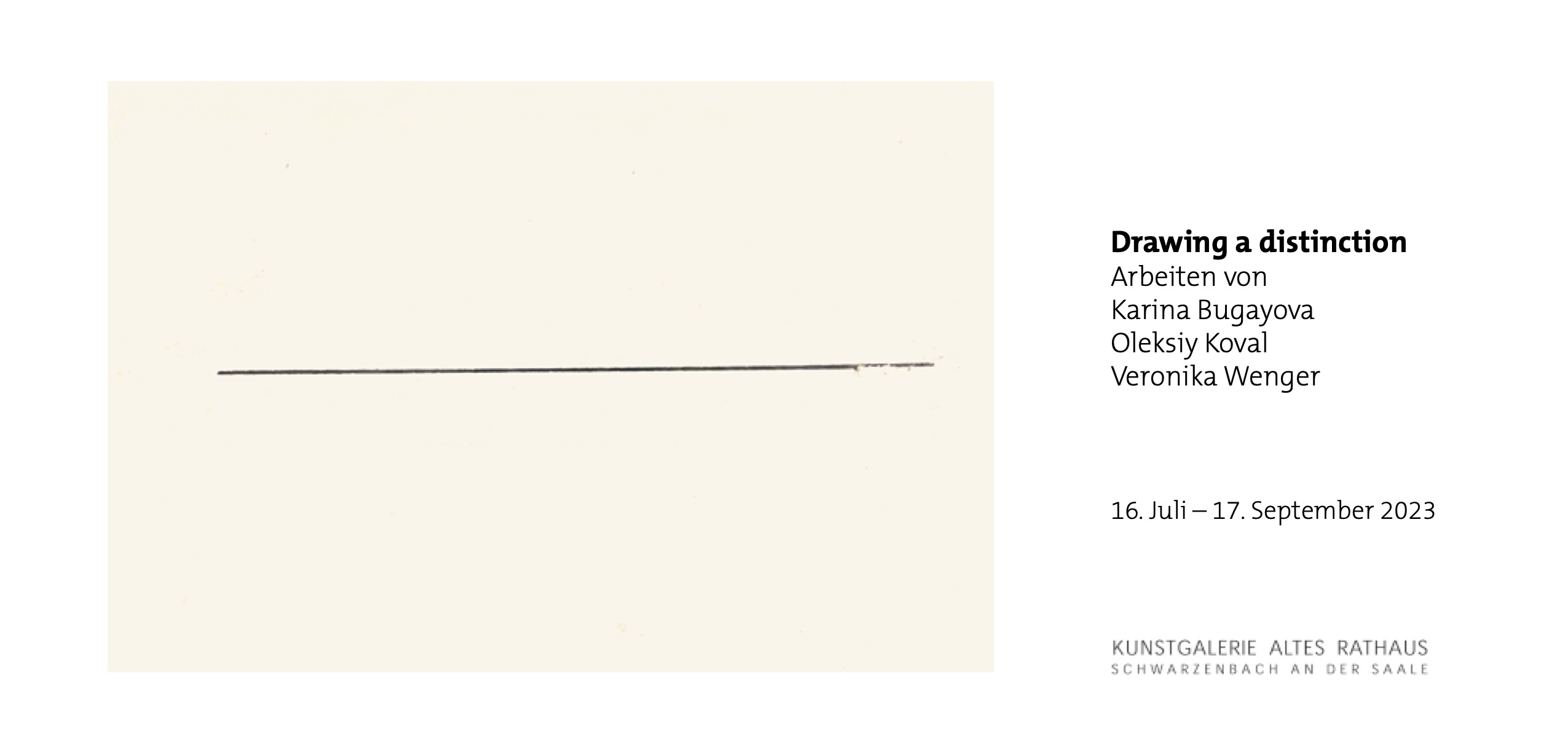 DRAWING A DISTINCTION – Oleksiy Koval